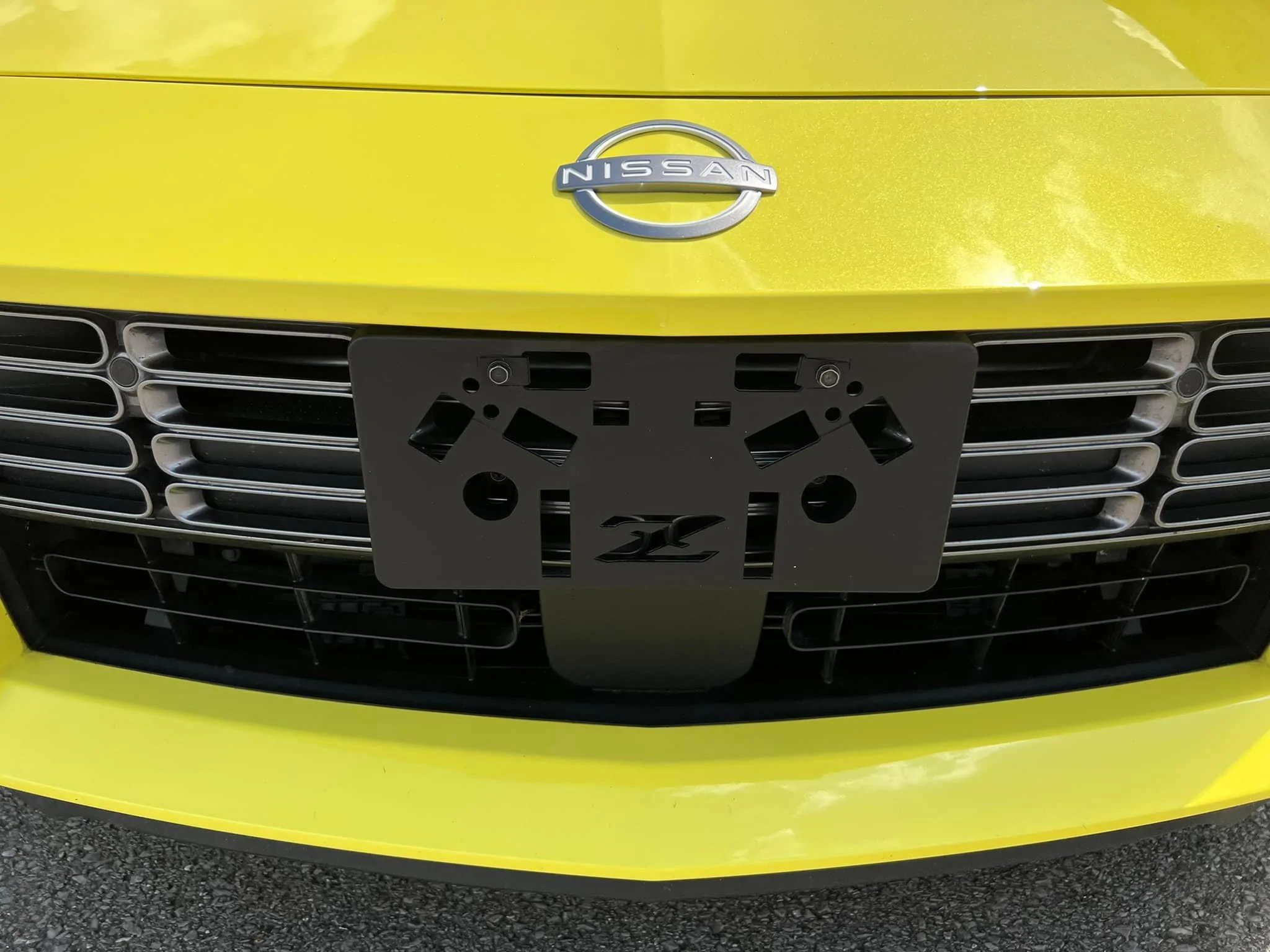 Revealed: Factory Front License Plate Location / Plate Holder for 2023 ...